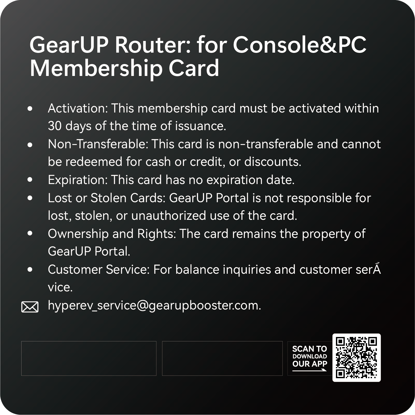 Monthly Membership – GearUP Booster Shop